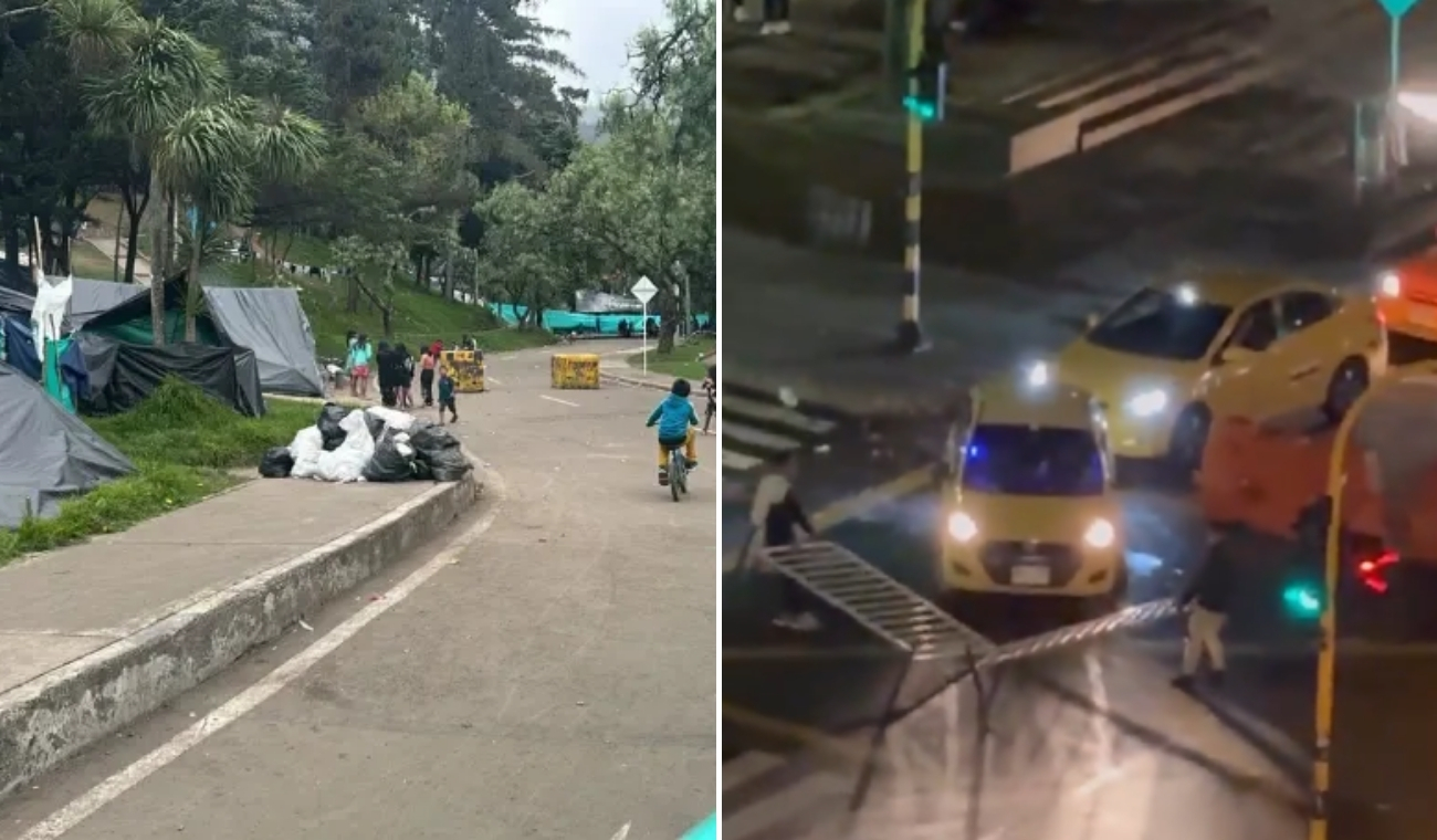 Motero sufrió fatal accidente en Chapinero por barricadas de indígenas | Alerta Bogotá